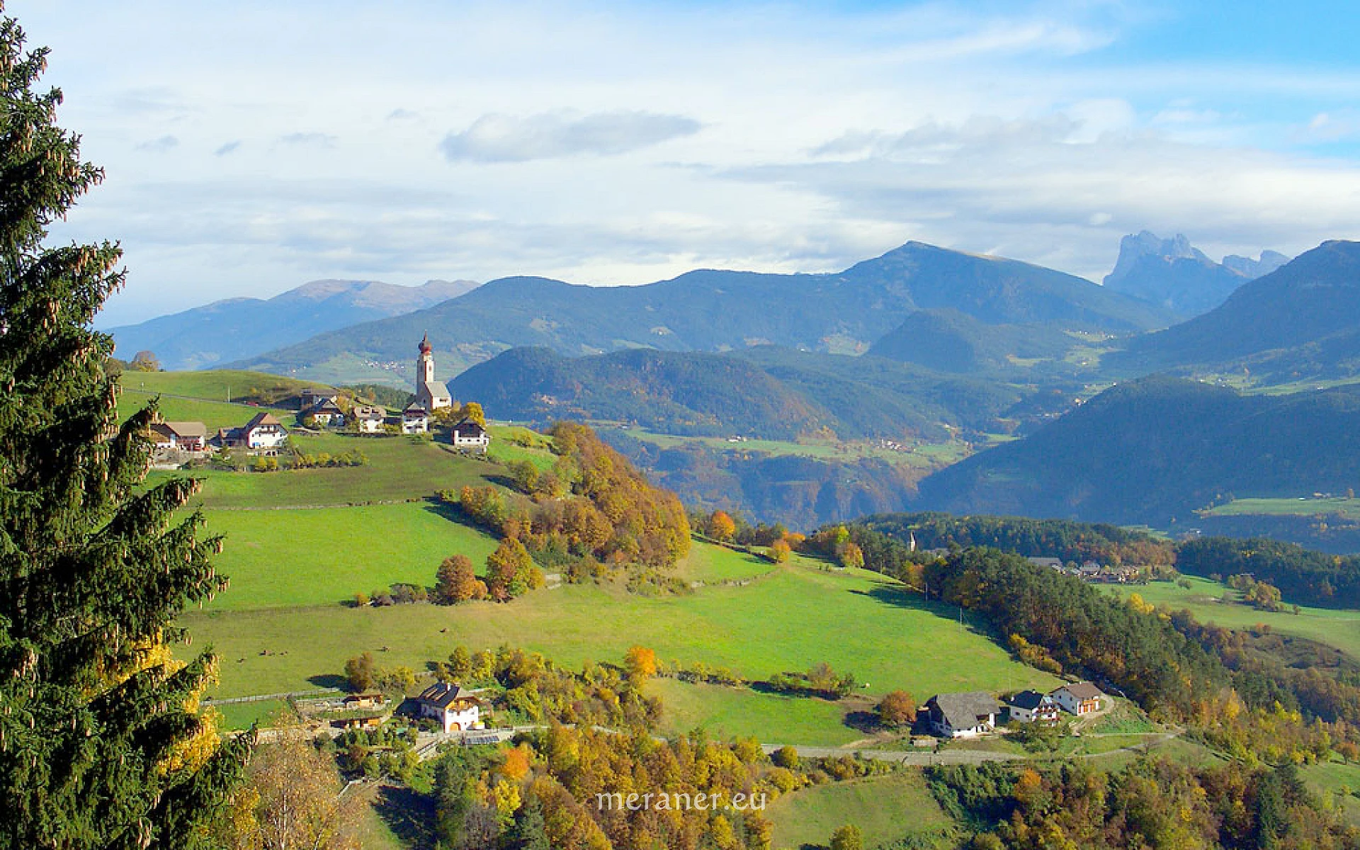 Rundwanderung am Ritten / Wandern in Südtirol / Meraner Stadtanzeiger ...